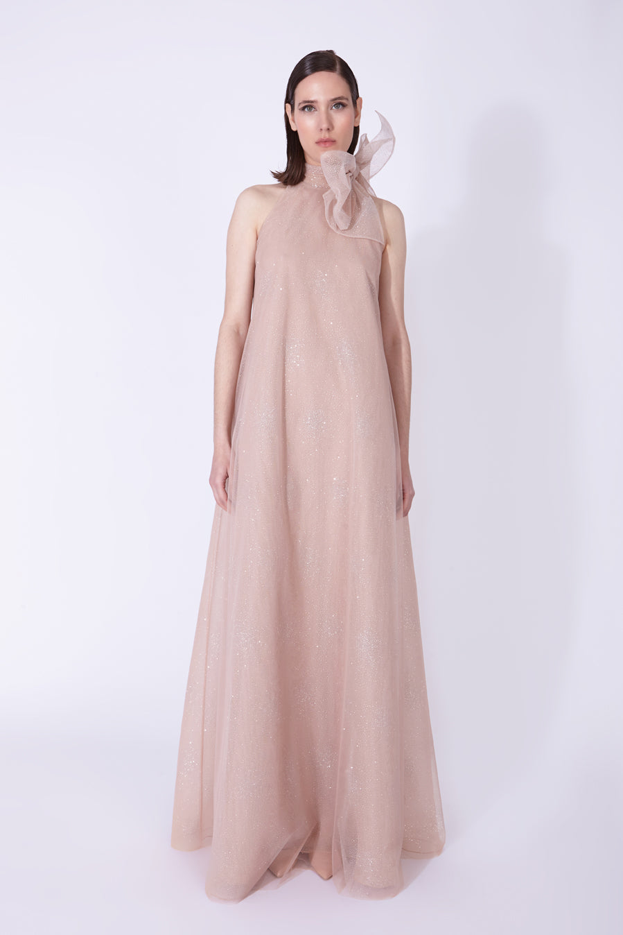 Halter neck glitter dress – THE 2ND SKIN CO.